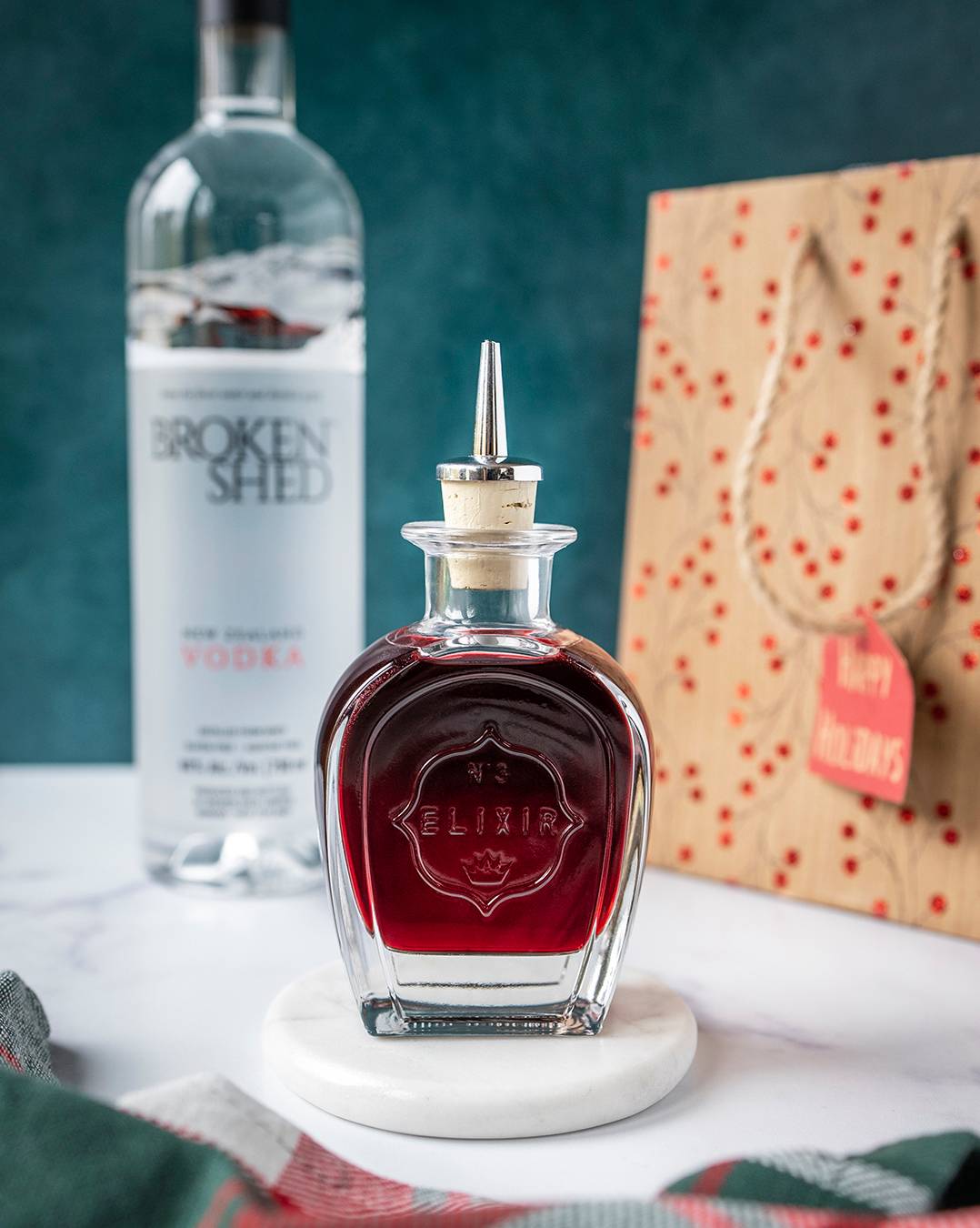 Hibiscus Bitters Recipe | Homemade Vodka Bitters | Broken Shed Vodka